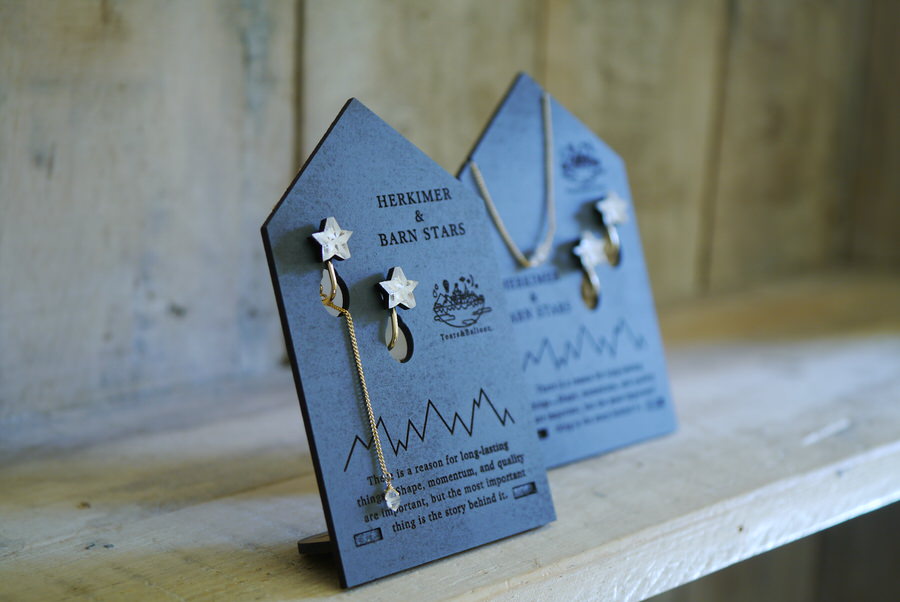 【ハンドメイド作家 / Esnes Nommoc】Burn star ネックレスハーキマー＆イヤリング - cafe&gallery LUPOPO blog 【ハンドメイド作家 / Esnes ...